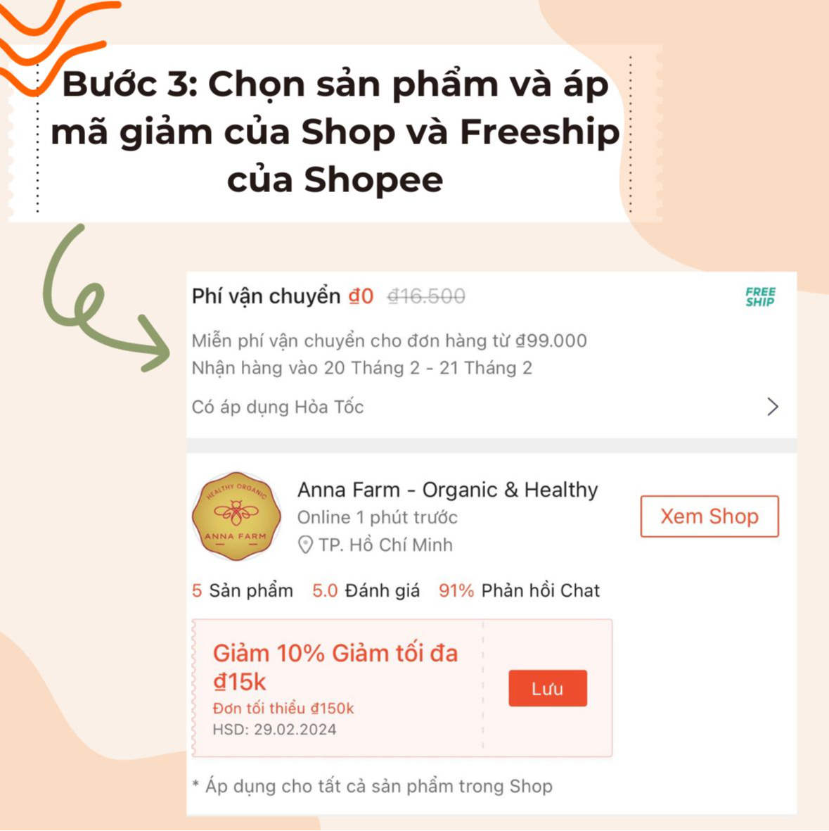 Anna Farm - Organic & Healthy, Cửa hàng trực tuyến | Shopee Việt Nam