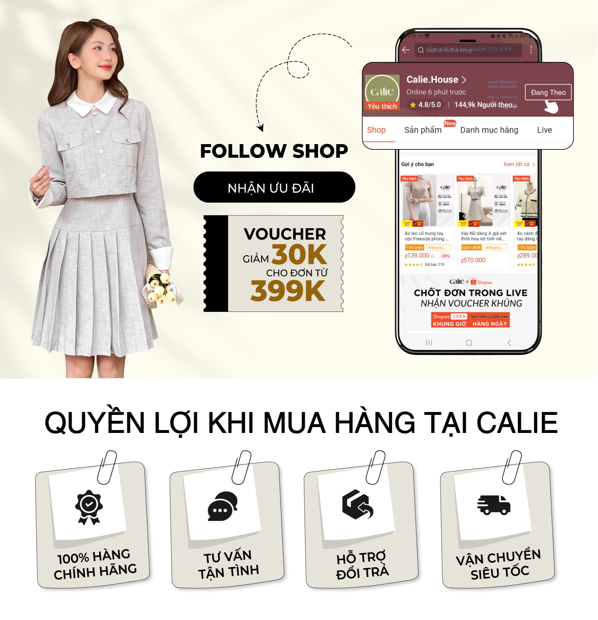 Calie.House, Cửa hàng trực tuyến | Shopee Việt Nam