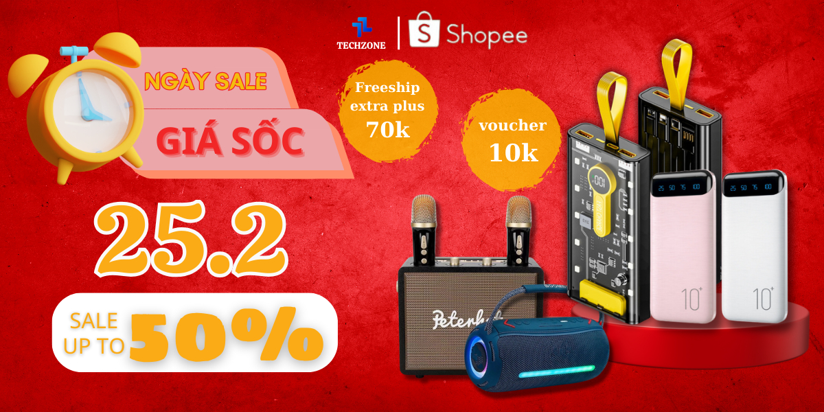 TECHZONE - SIÊU THỊ ĐIỆN TỬ - Shopee Mall Online | Shopee Việt Nam