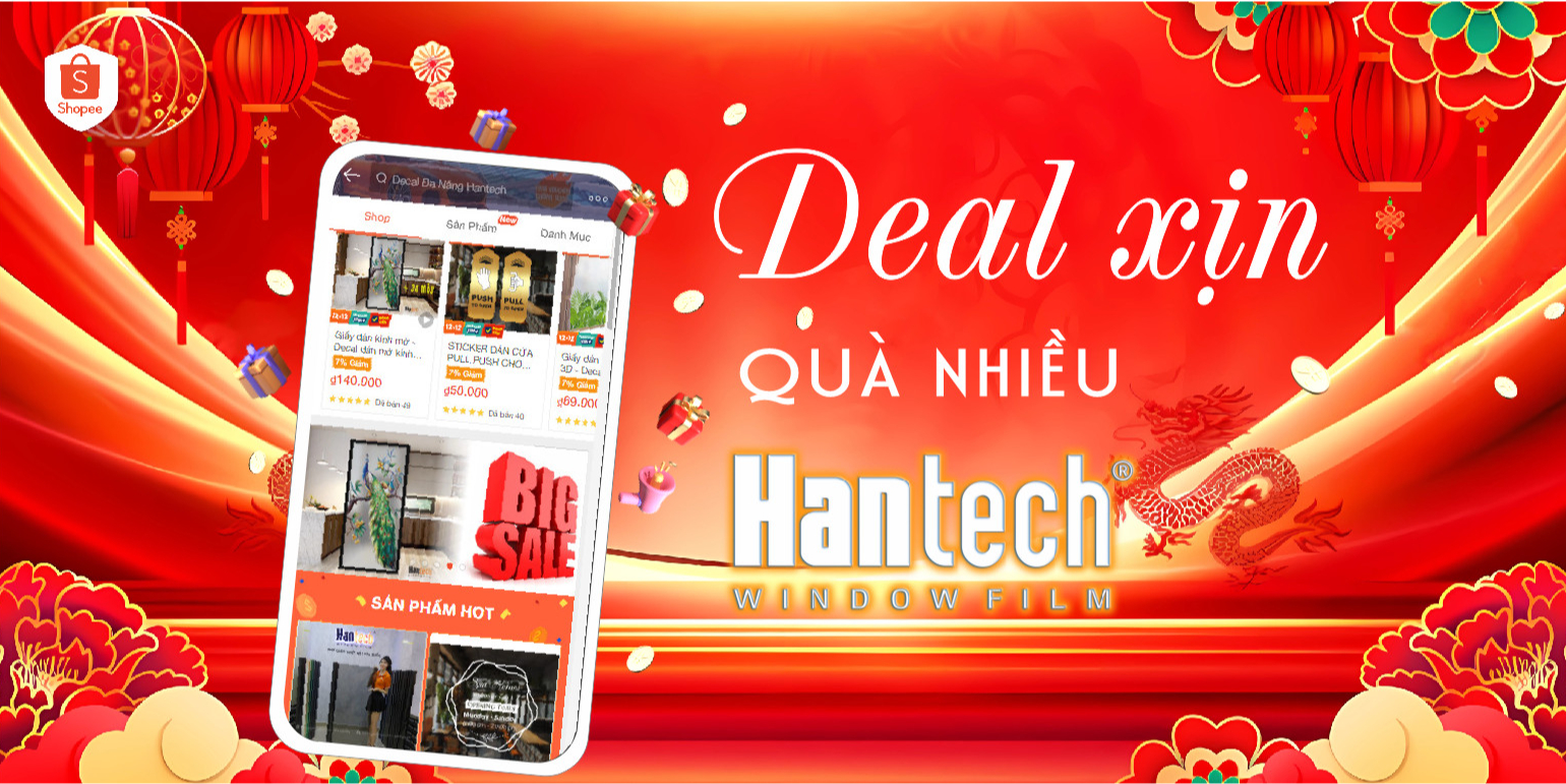 Phim cách nhiệt Hantech - Shopee Mall Online | Shopee Việt Nam