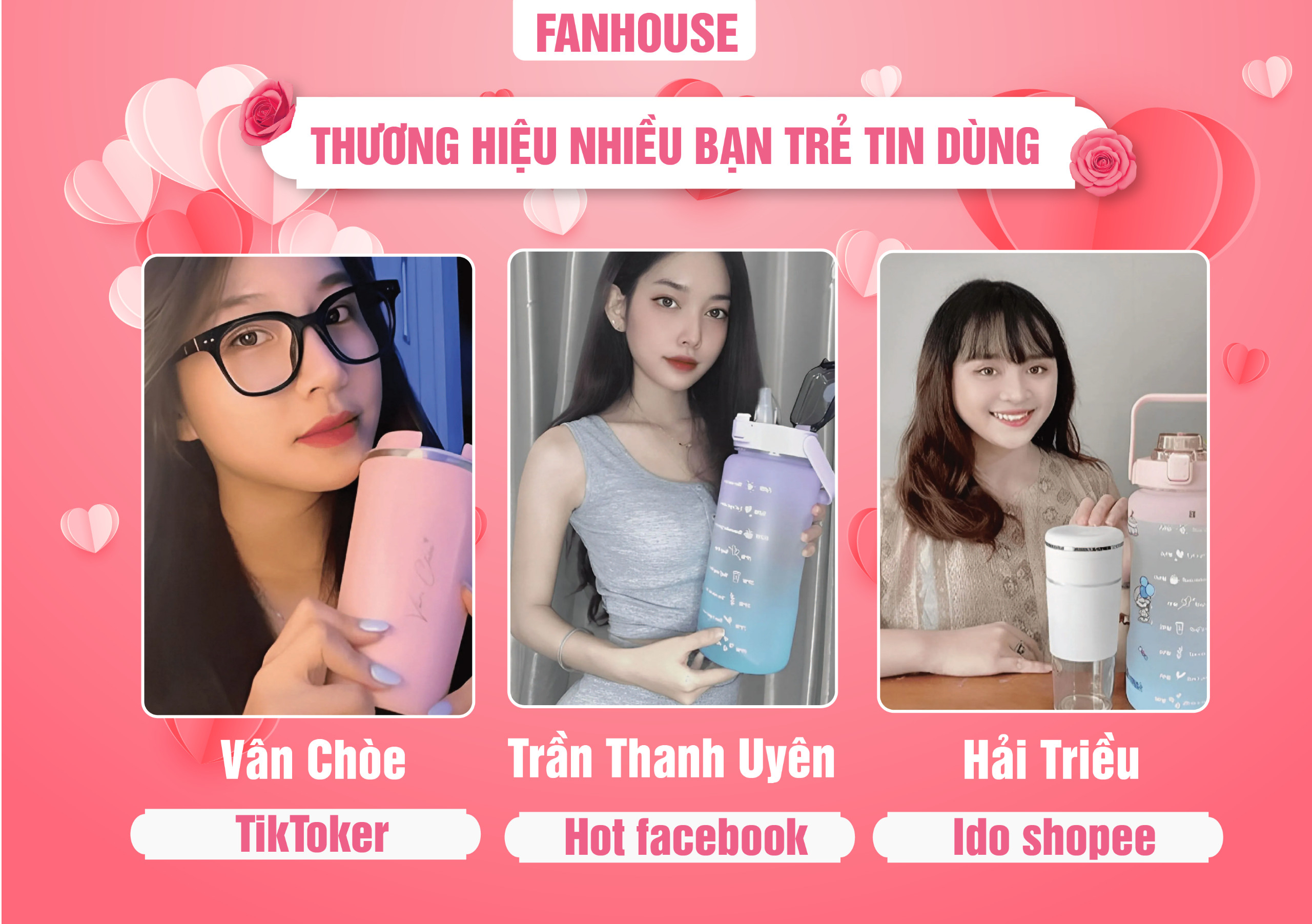 FanHouse - Bình Nước Cao Cấp, Cửa hàng trực tuyến | Shopee Việt Nam