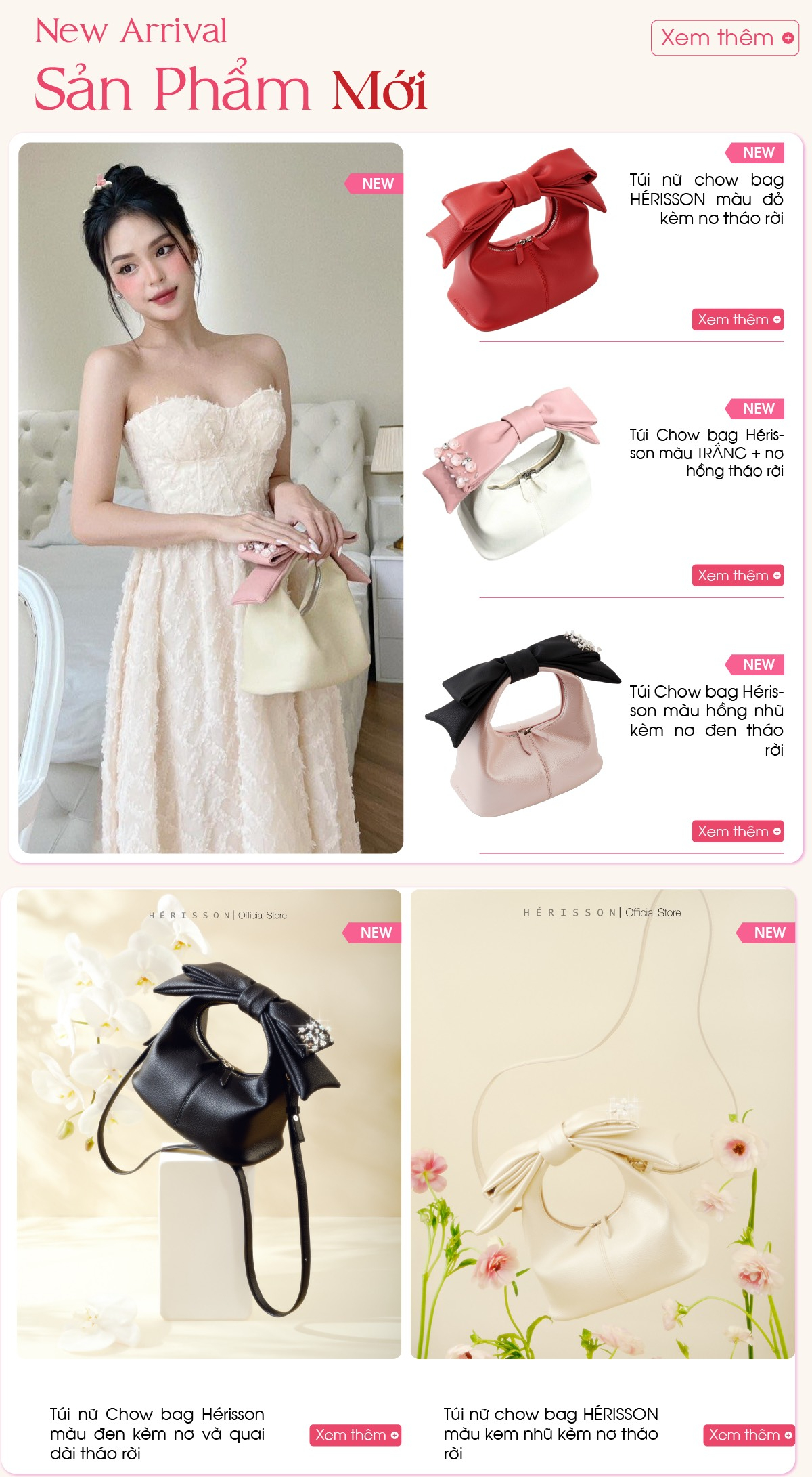 Herisson Handbag - Shopee Mall Online | Shopee Việt Nam