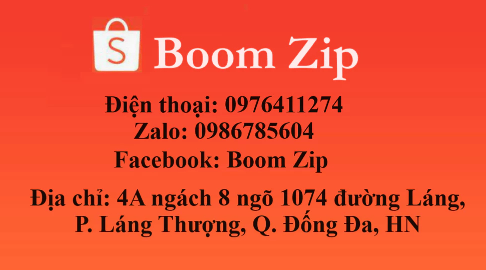 Boom Zip, Cửa hàng trực tuyến | Shopee Việt Nam