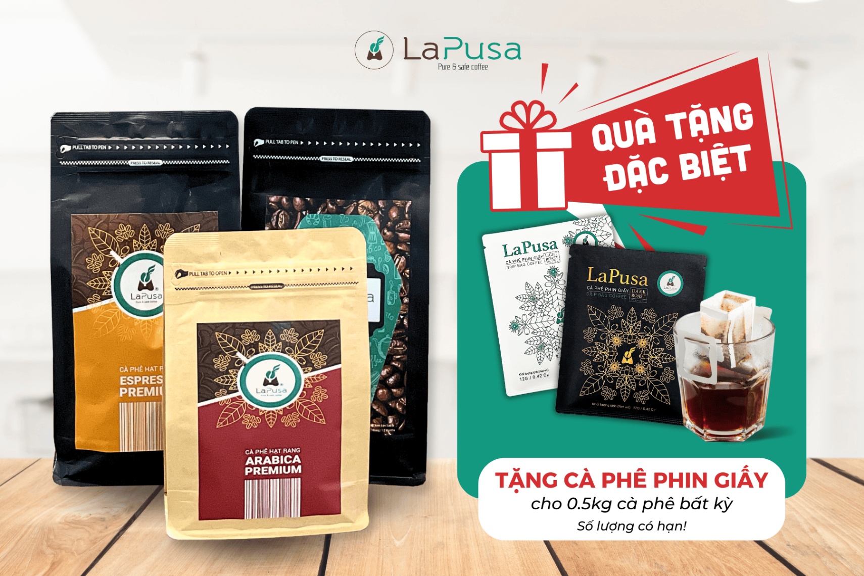 LaPusa - Pure & Safe coffee, Cửa hàng trực tuyến | Shopee Việt Nam