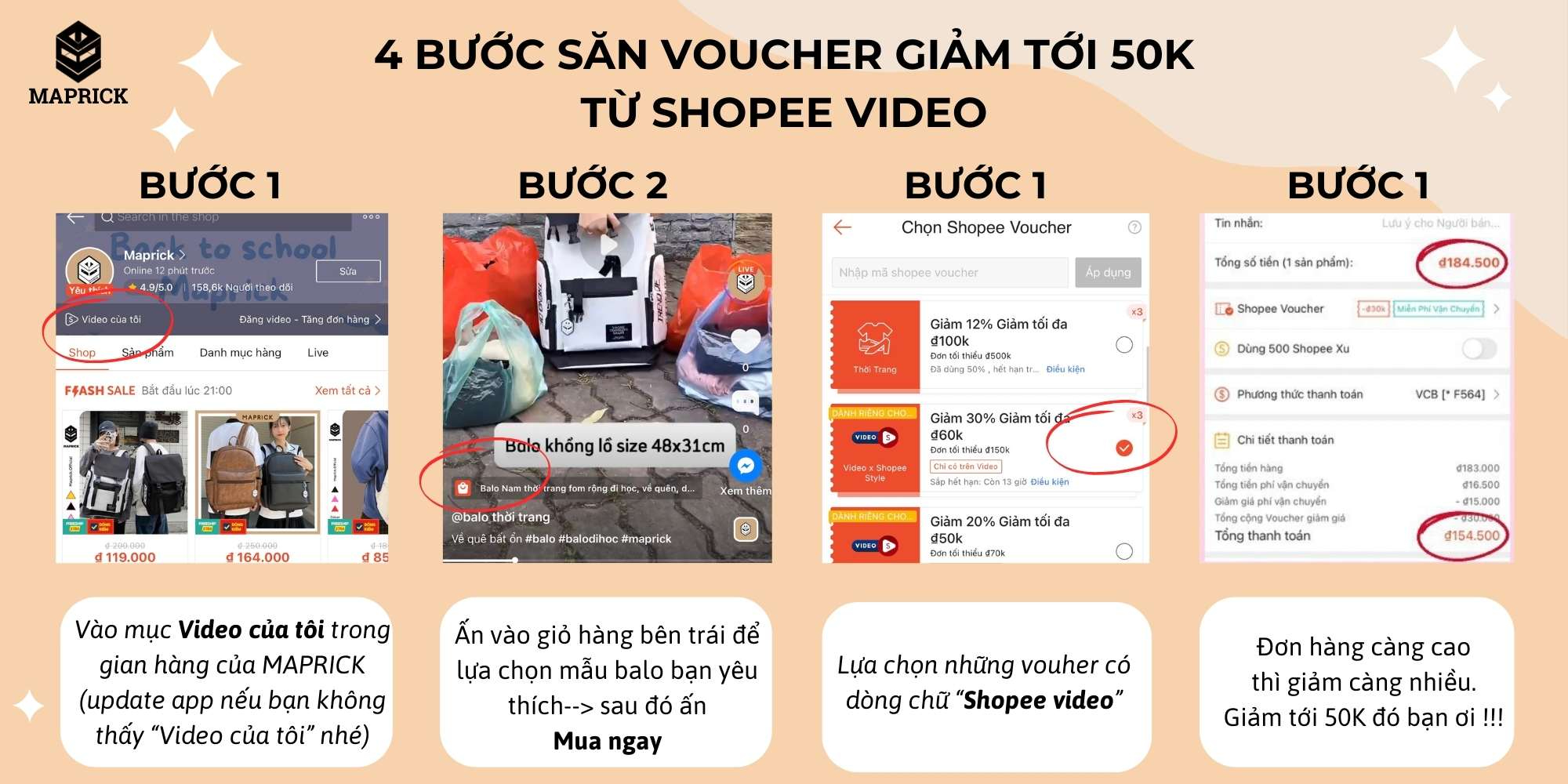 Maprick, Cửa hàng trực tuyến | Shopee Việt Nam