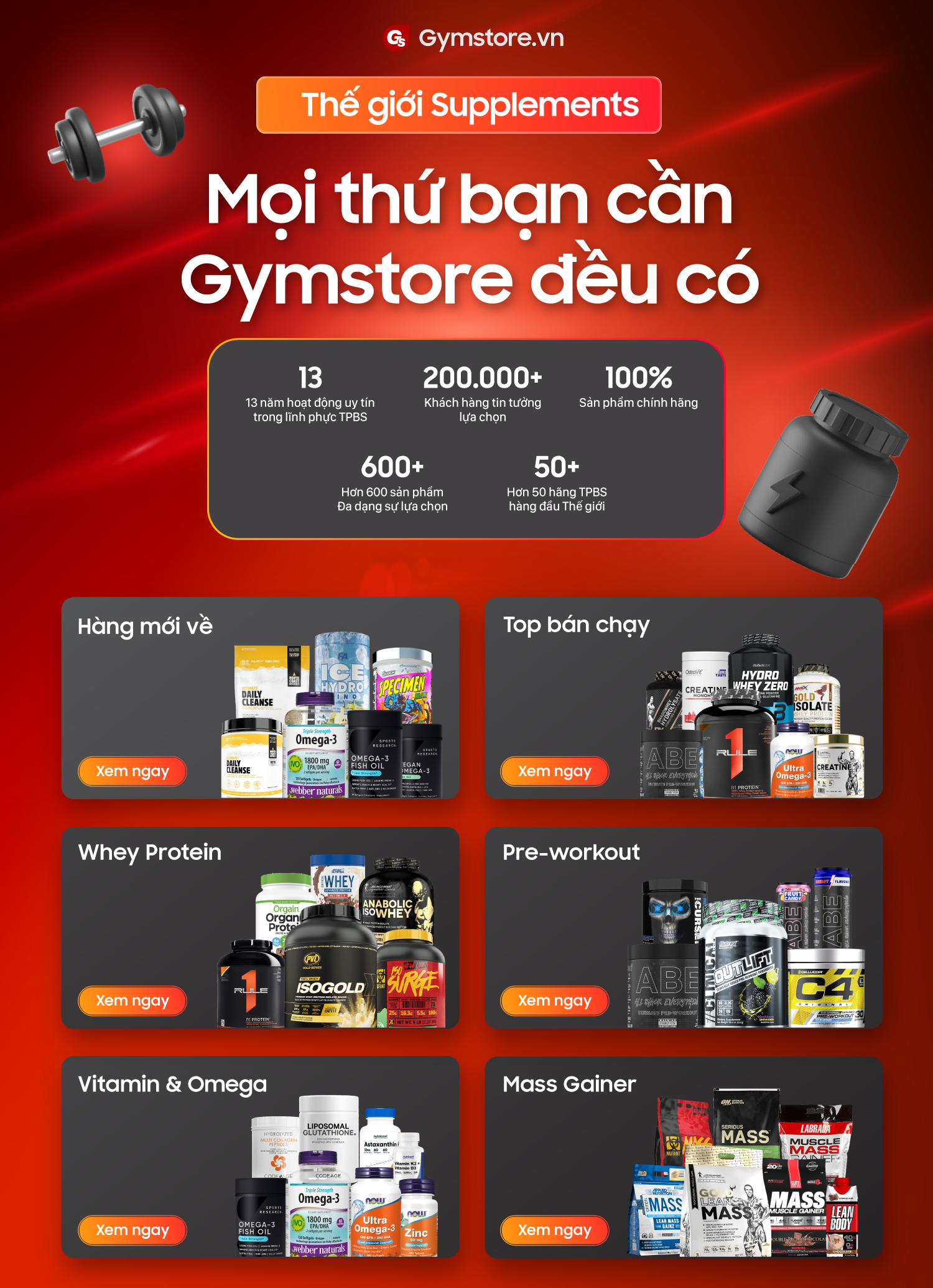 Gymstore Hồ Chí Minh, Cửa hàng trực tuyến | Shopee Việt Nam