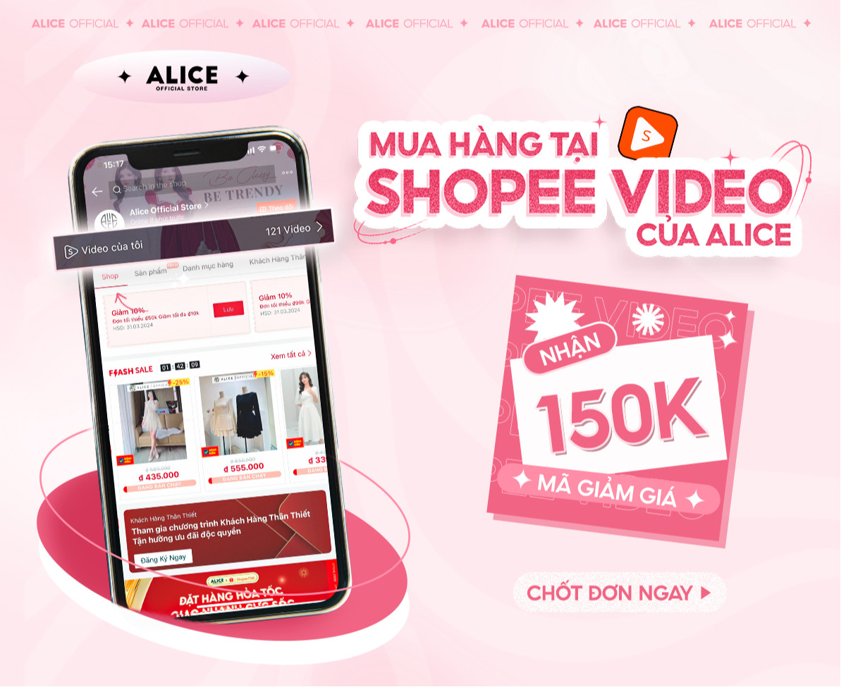 Alice Official Store - Shopee Mall Online | Shopee Việt Nam
