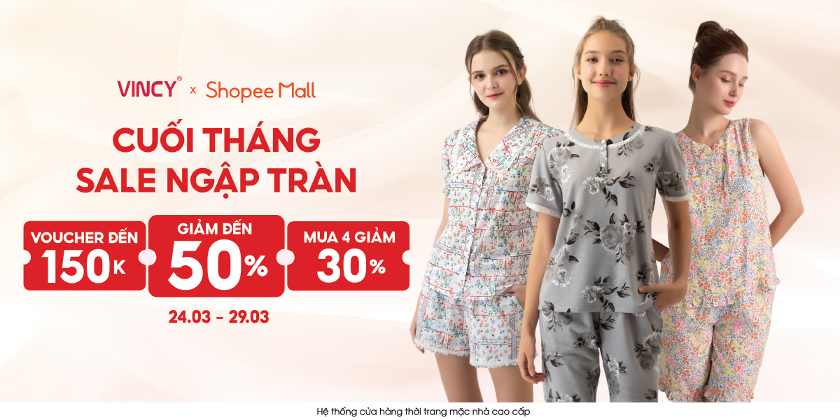 VINCY OFFICIAL STORE - Shopee Mall Online | Shopee Việt Nam