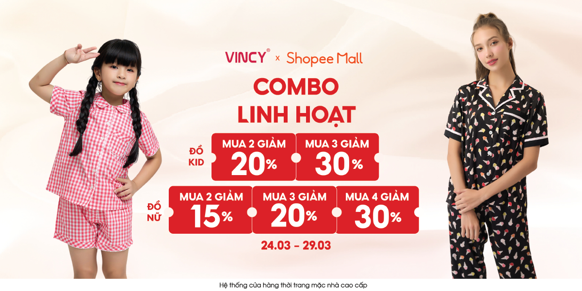 VINCY OFFICIAL STORE - Shopee Mall Online | Shopee Việt Nam