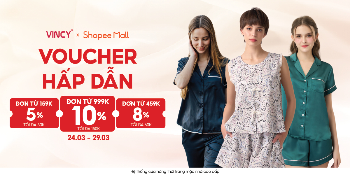 VINCY OFFICIAL STORE - Shopee Mall Online | Shopee Việt Nam