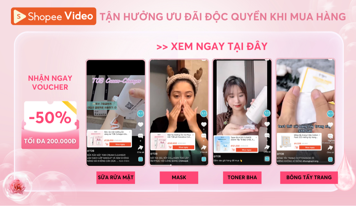 TOB Official Store - Shopee Mall Online | Shopee Việt Nam