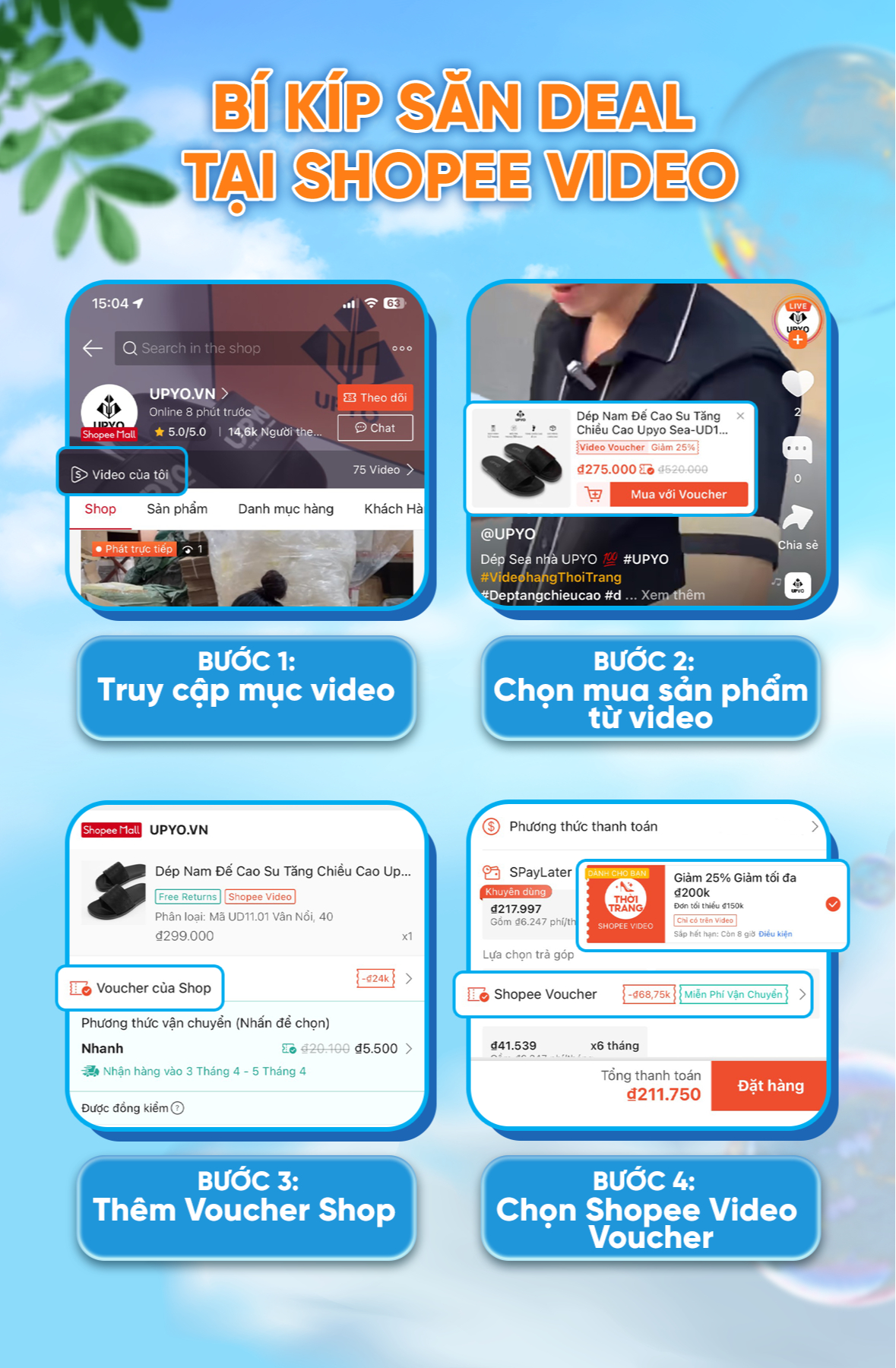 UPYO.VN - Shopee Mall Online | Shopee Việt Nam