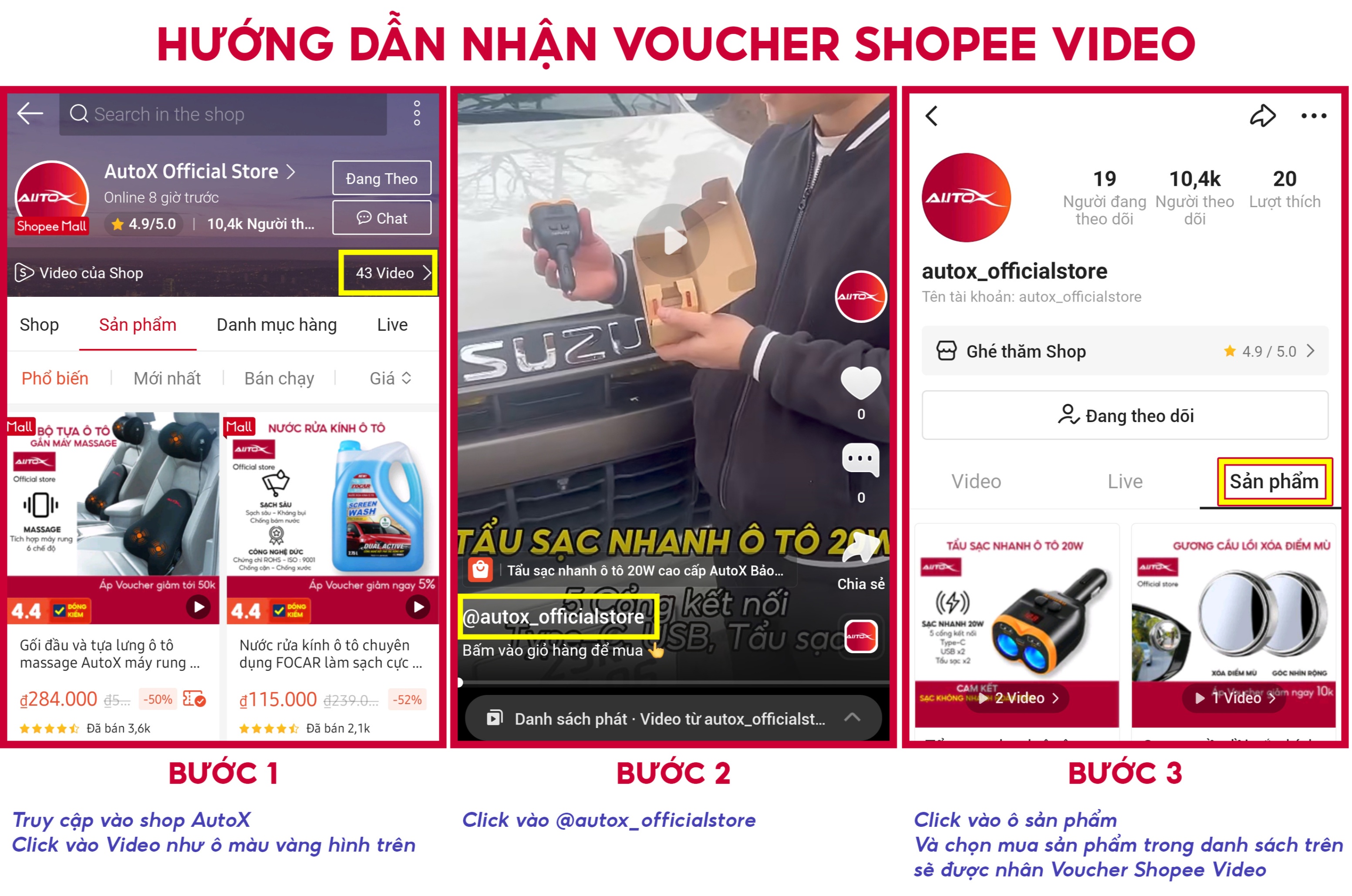 AutoX Store - Shopee Mall Online | Shopee Việt Nam