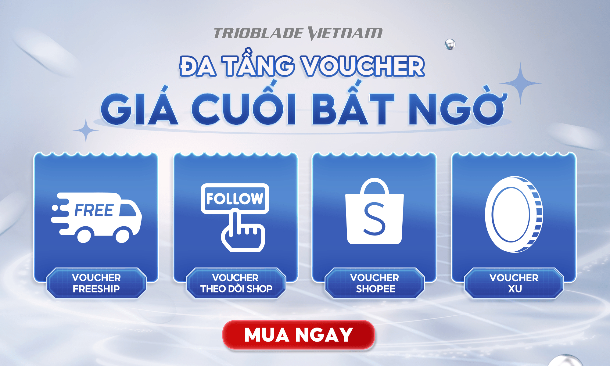 Trioblade Việt Nam, Cửa hàng trực tuyến | Shopee Việt Nam