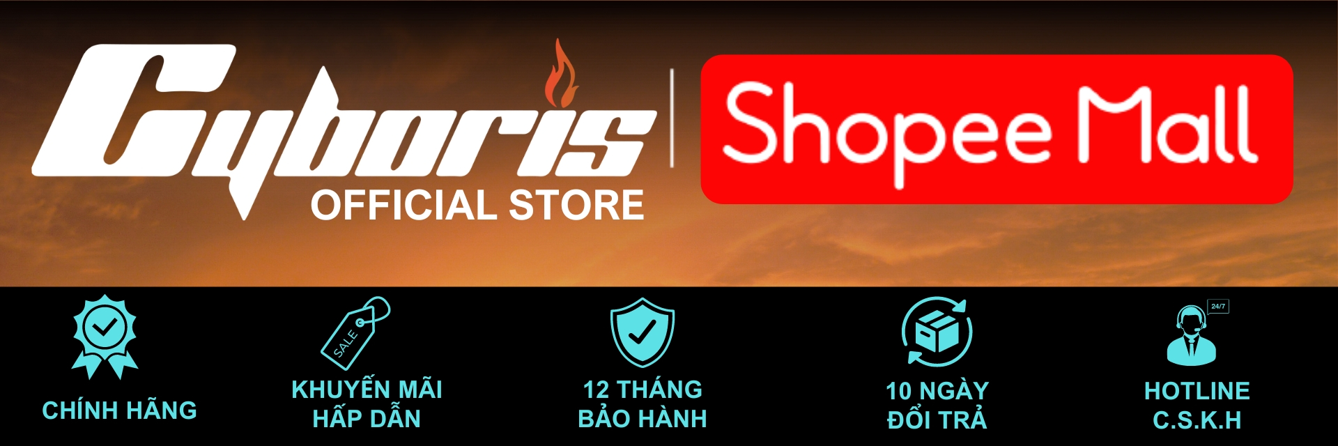 Cyboris Việt Nam Official - Shopee Mall Online | Shopee Việt Nam