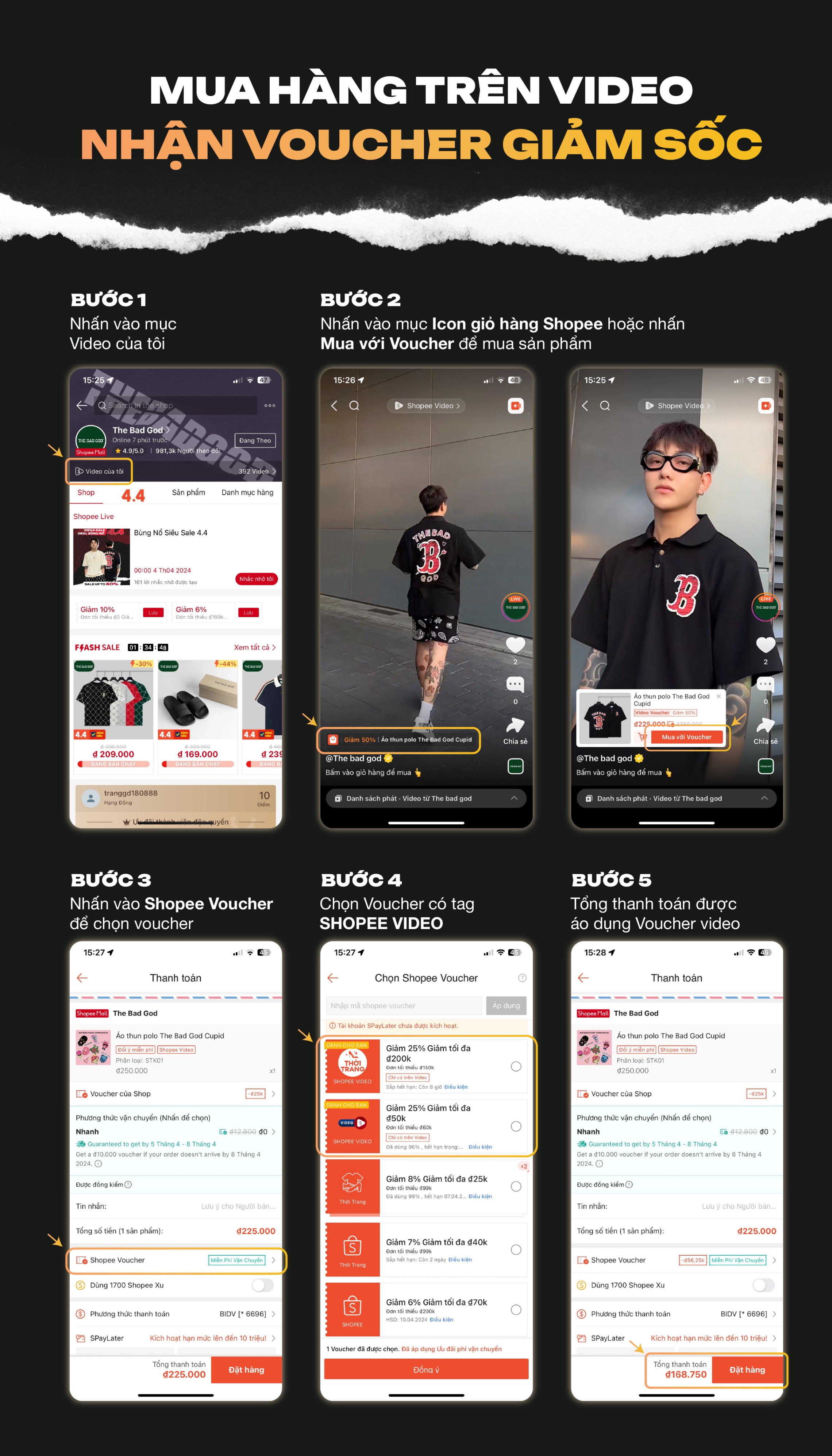 The Bad God - Shopee Mall Online | Shopee Việt Nam