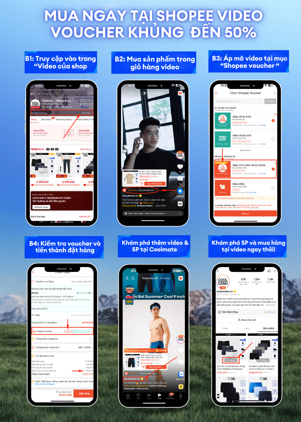 Coolmate - Official Store - Shopee Mall Online | Shopee Việt Nam