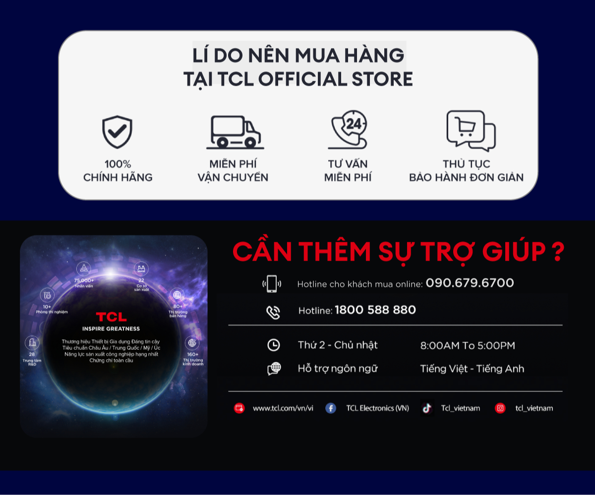 TCL Flagship Store - Shopee Mall Online | Shopee Việt Nam