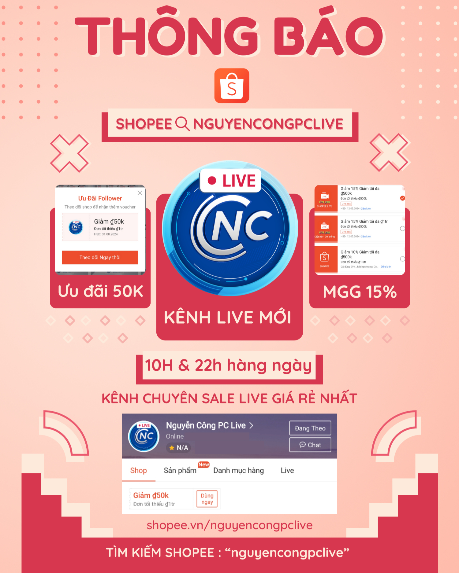 Nguyễn Công PC Live, Cửa hàng trực tuyến | Shopee Việt Nam