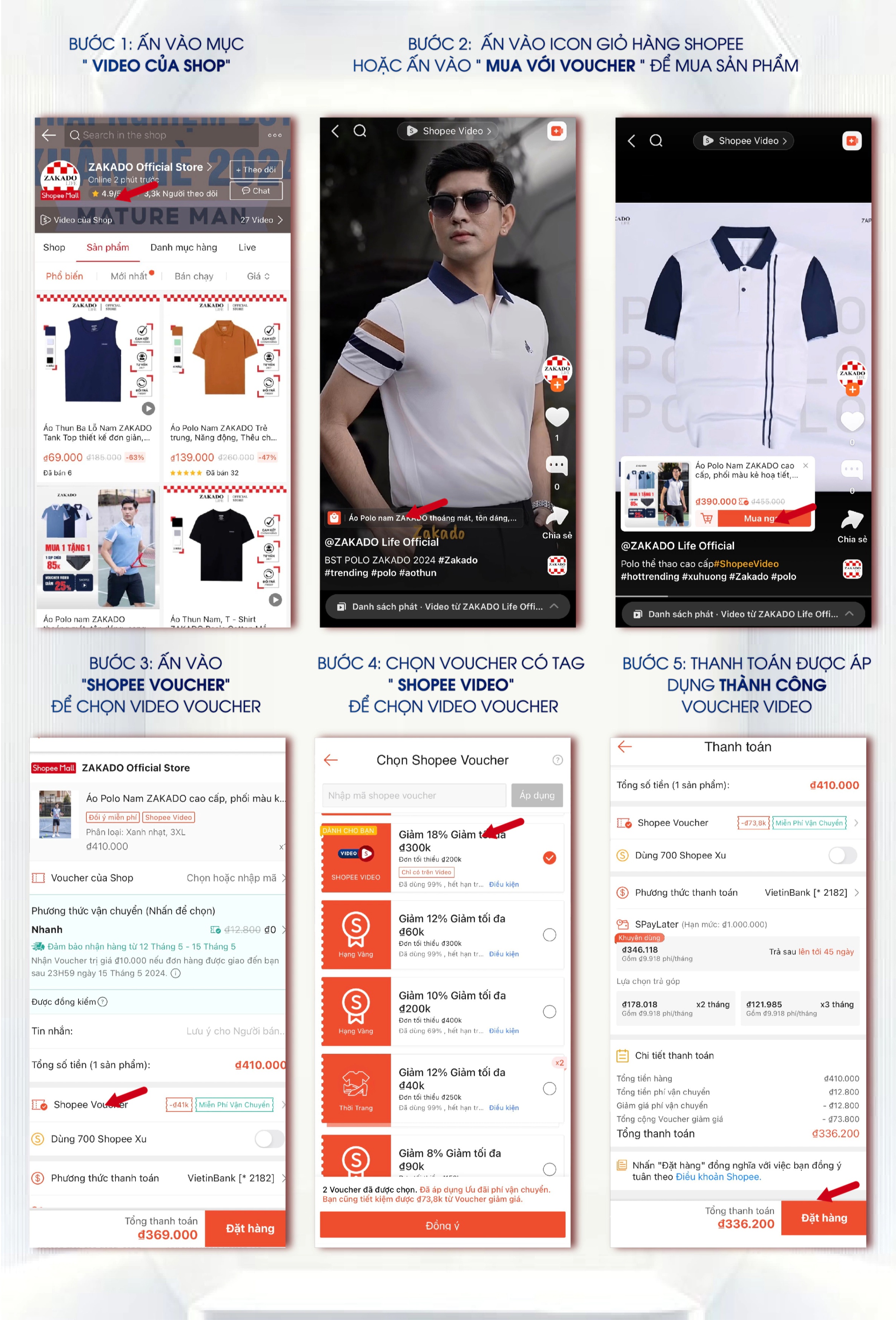 ZAKADO Official Store - Shopee Mall Online | Shopee Việt Nam