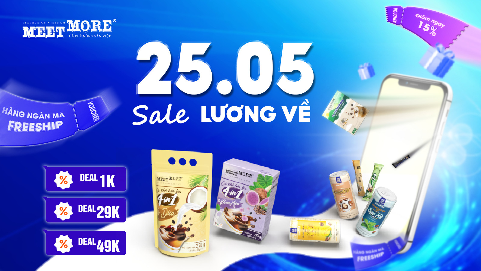 Cà Phê Meet More - Shopee Mall Online | Shopee Việt Nam