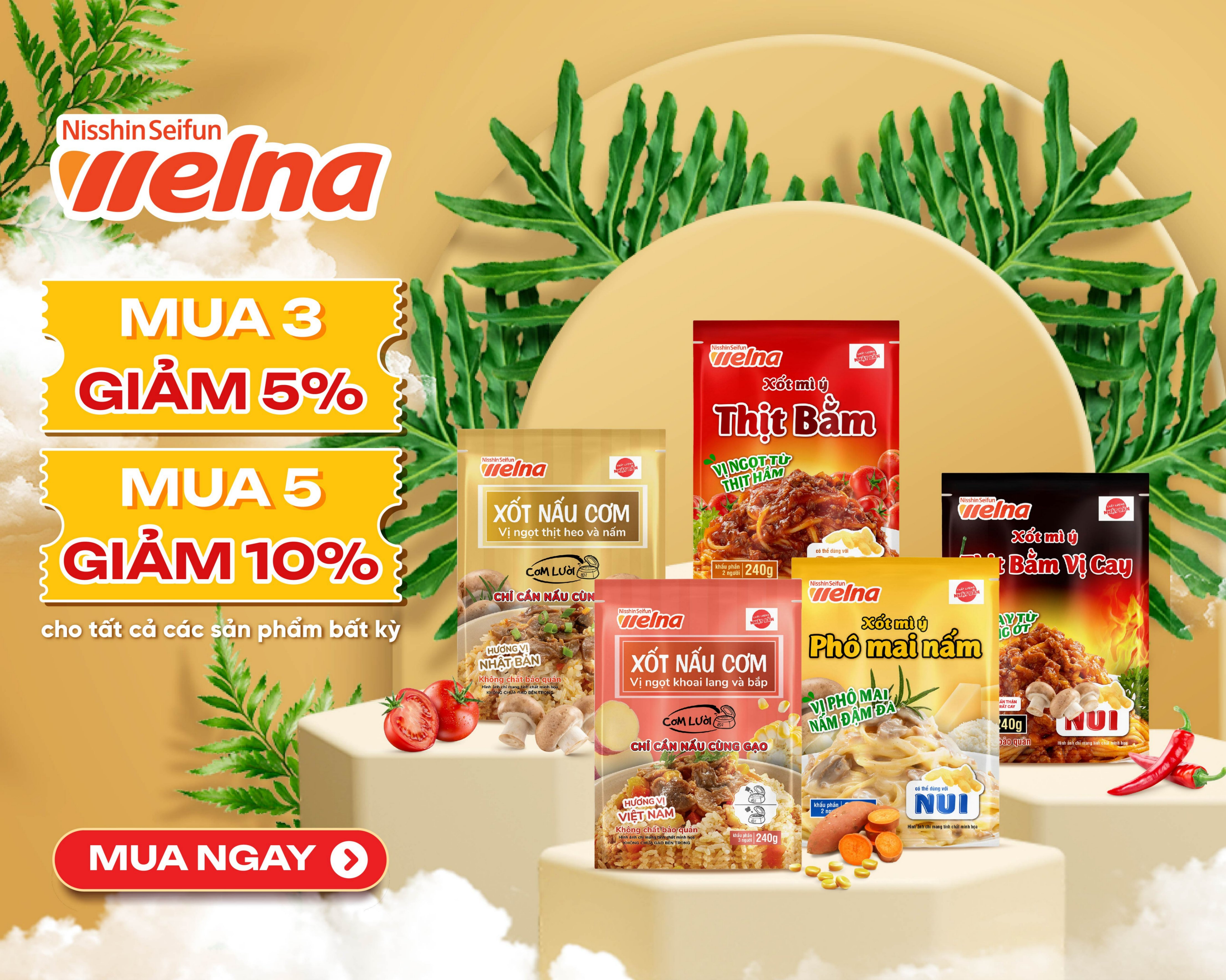 Nisshin Seifun Welna Shop, Cửa hàng trực tuyến | Shopee Việt Nam