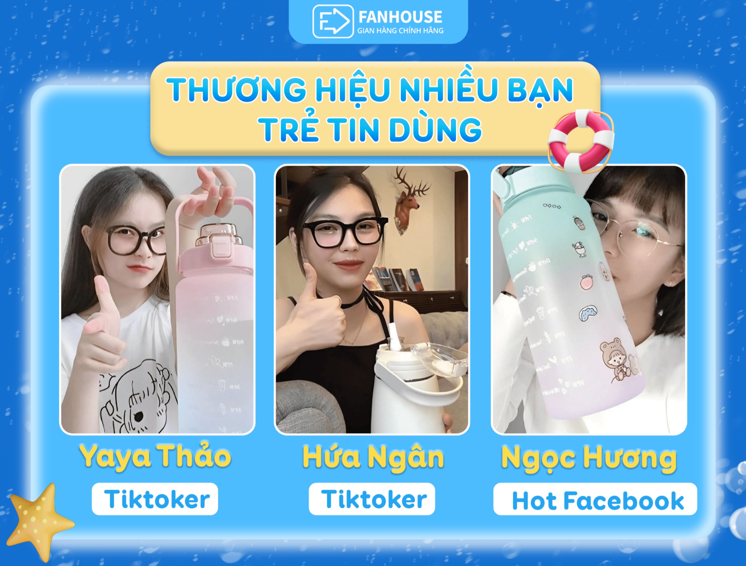 FanHouse - Bình Nước Cao Cấp, Cửa hàng trực tuyến | Shopee Việt Nam