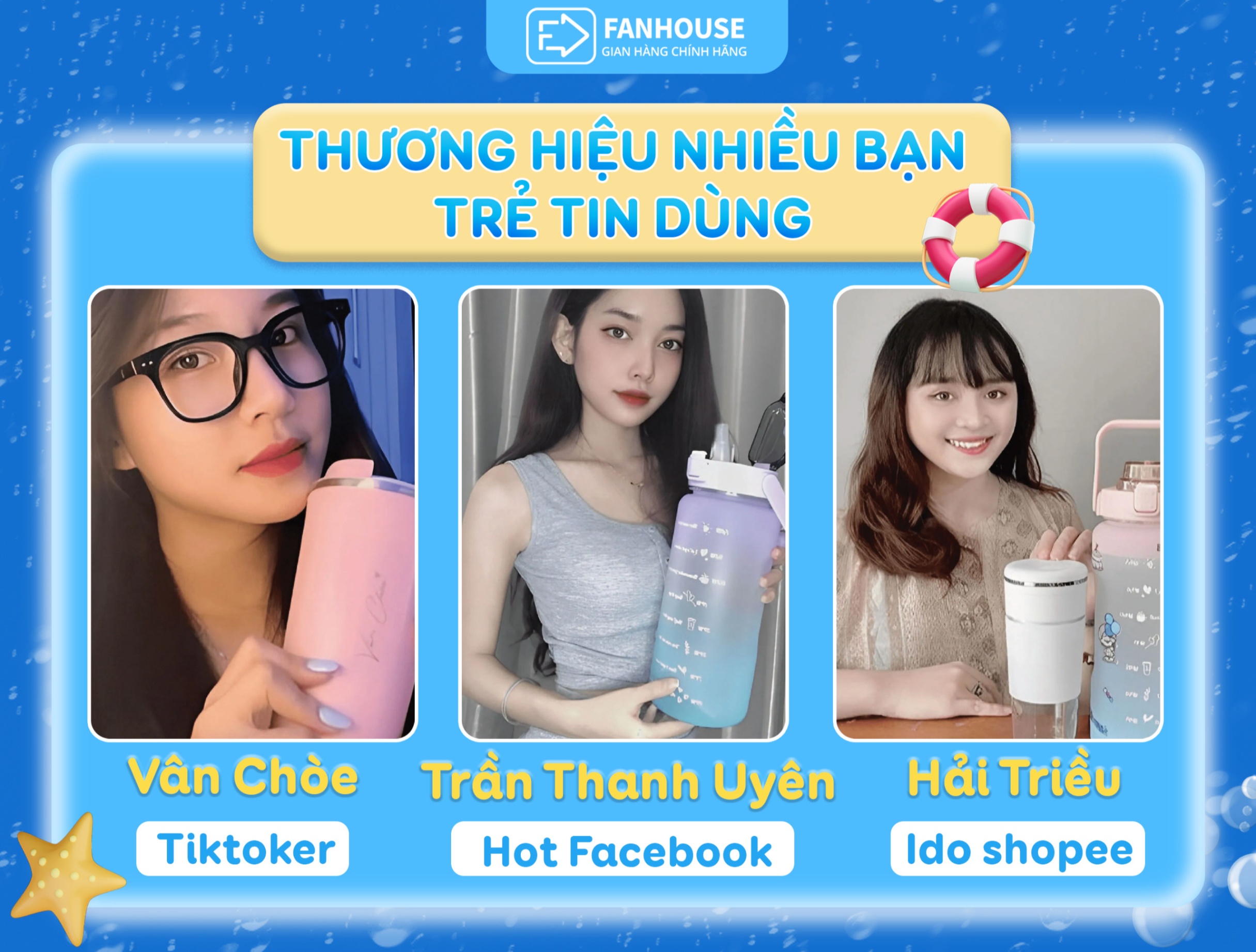 FanHouse - Bình Nước Cao Cấp, Cửa hàng trực tuyến | Shopee Việt Nam