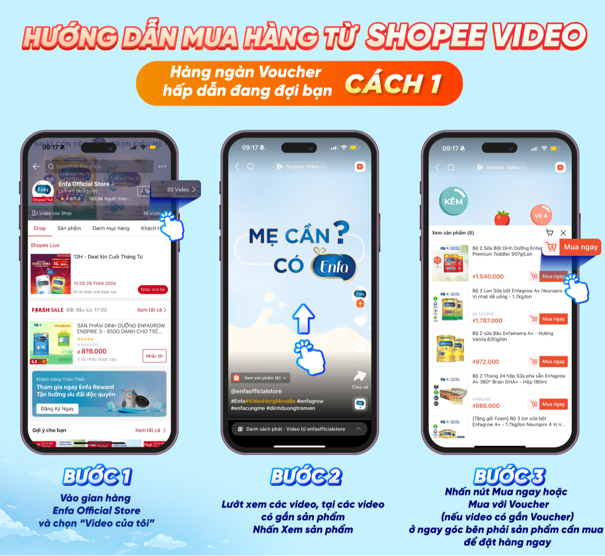 Enfa Official Store - Shopee Mall Online | Shopee Việt Nam