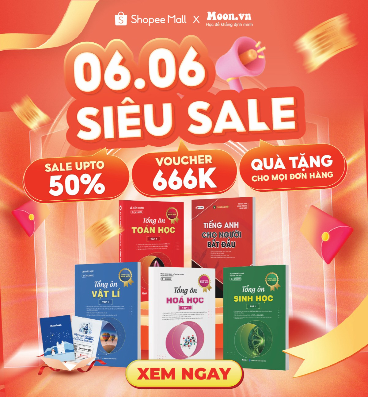 MoonBook- Top sách luyện thi - Shopee Mall Online | Shopee Việt Nam