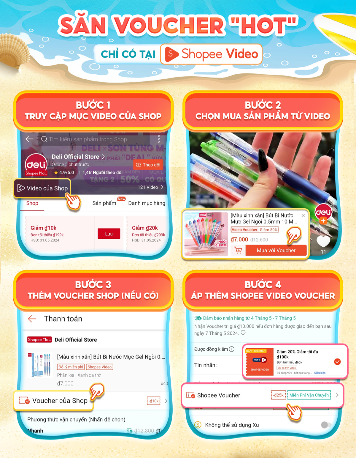 Deli Official Store - Shopee Mall Online | Shopee Việt Nam