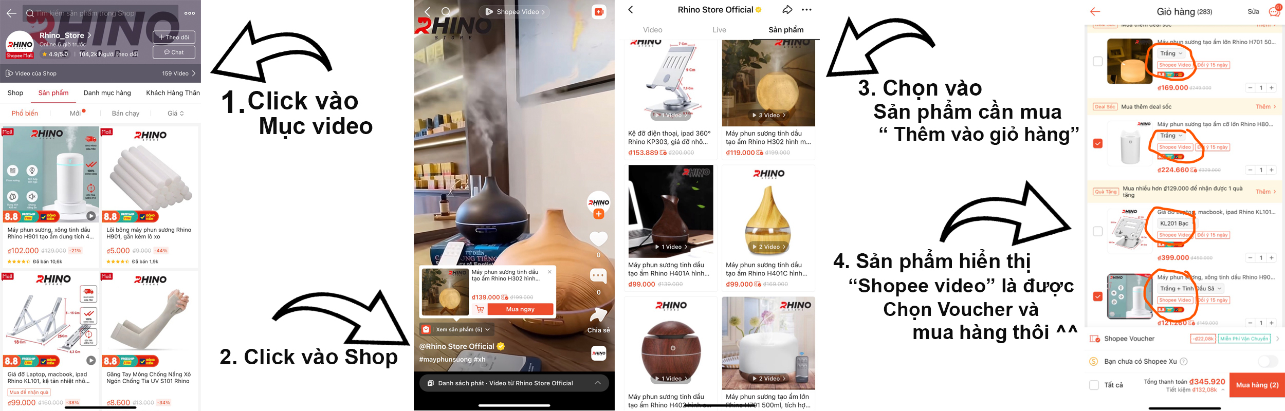 Rhino_Store - Shopee Mall Online | Shopee Việt Nam