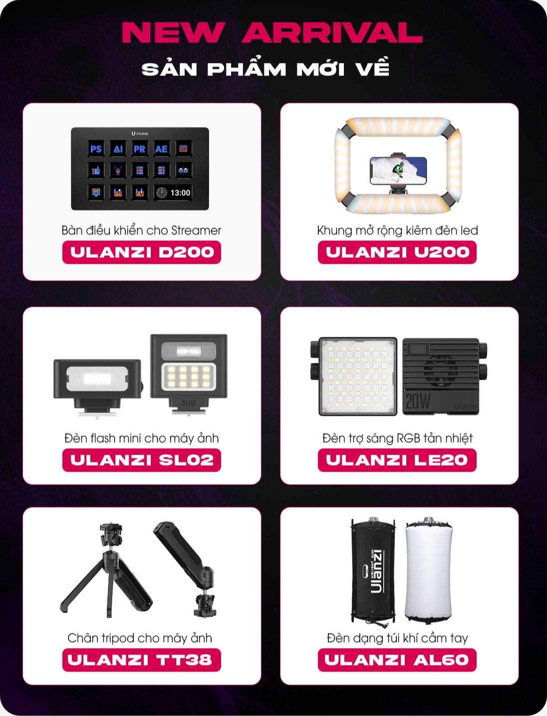 Ulanzi Việt Nam - Shopee Mall Online | Shopee Việt Nam