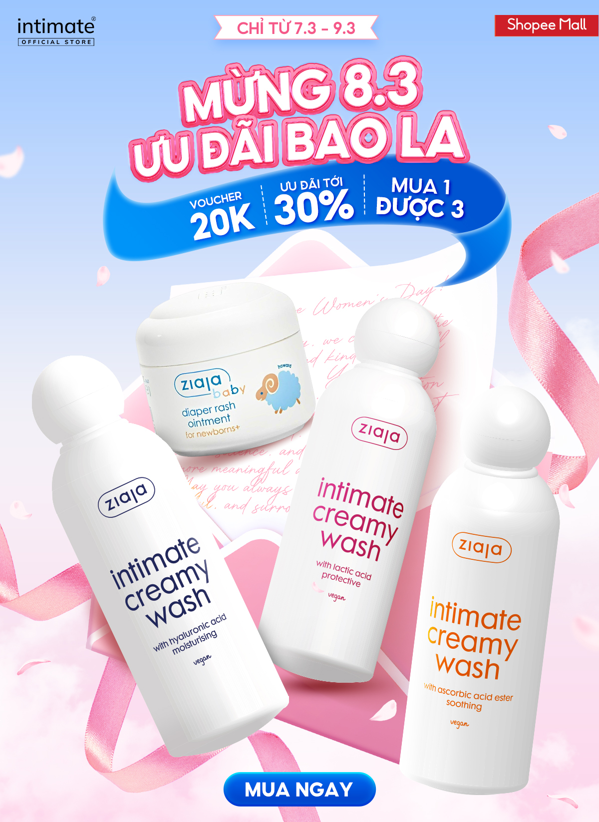 Intimate Official Store - Shopee Mall Online | Shopee Việt Nam