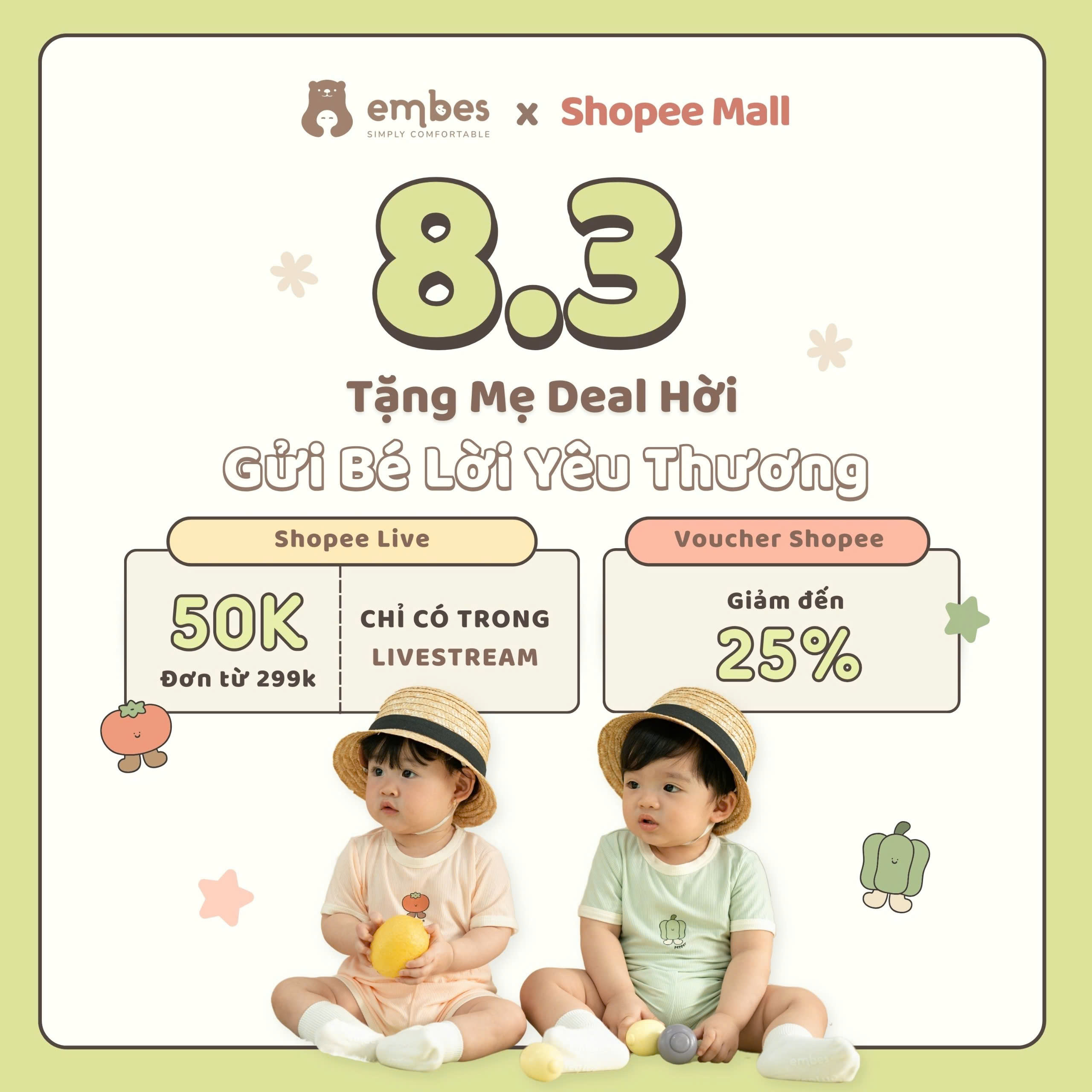 Embes Viet Nam Official Store - Shopee Mall Online | Shopee Việt Nam