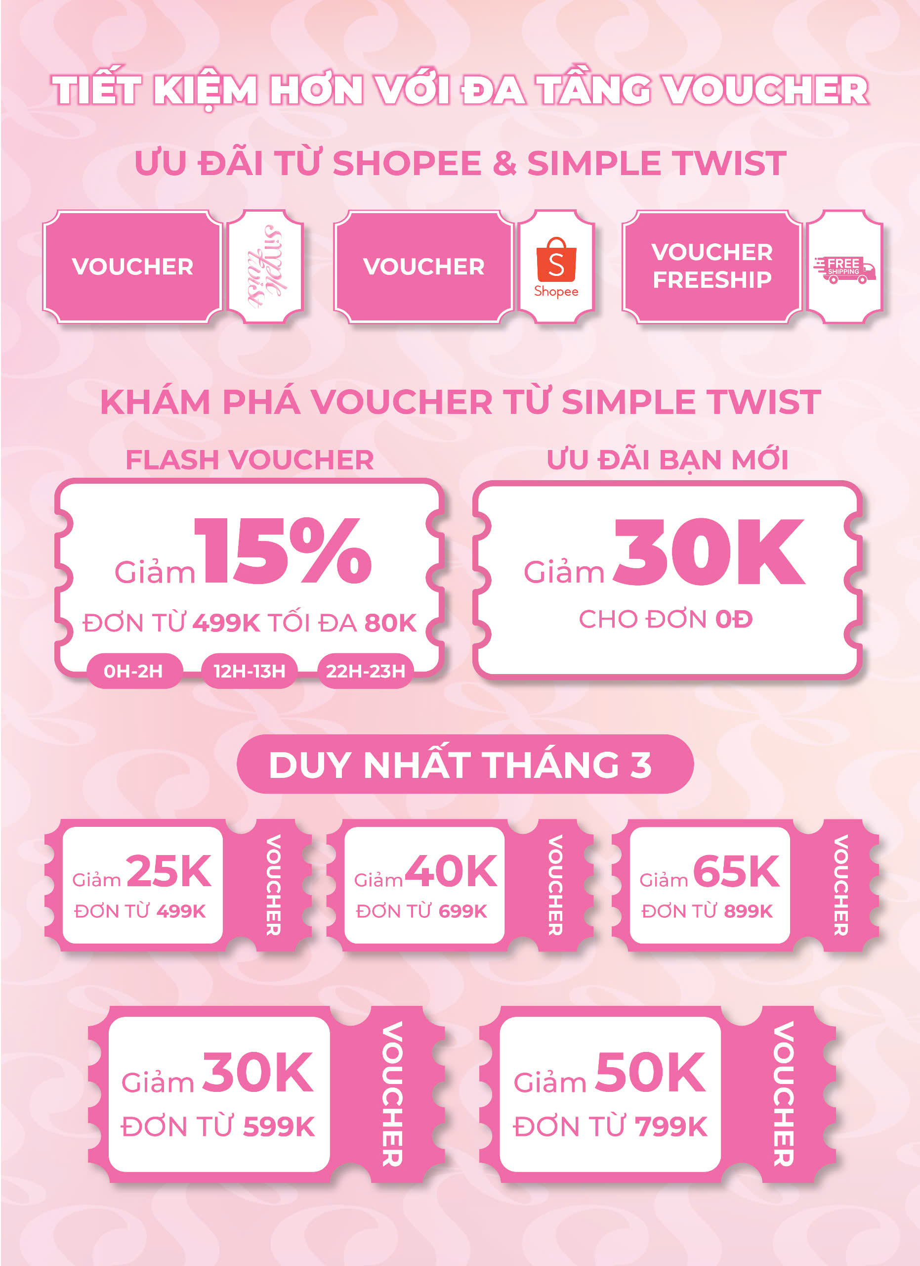 Simple Twist - Shopee Mall Online | Shopee Việt Nam