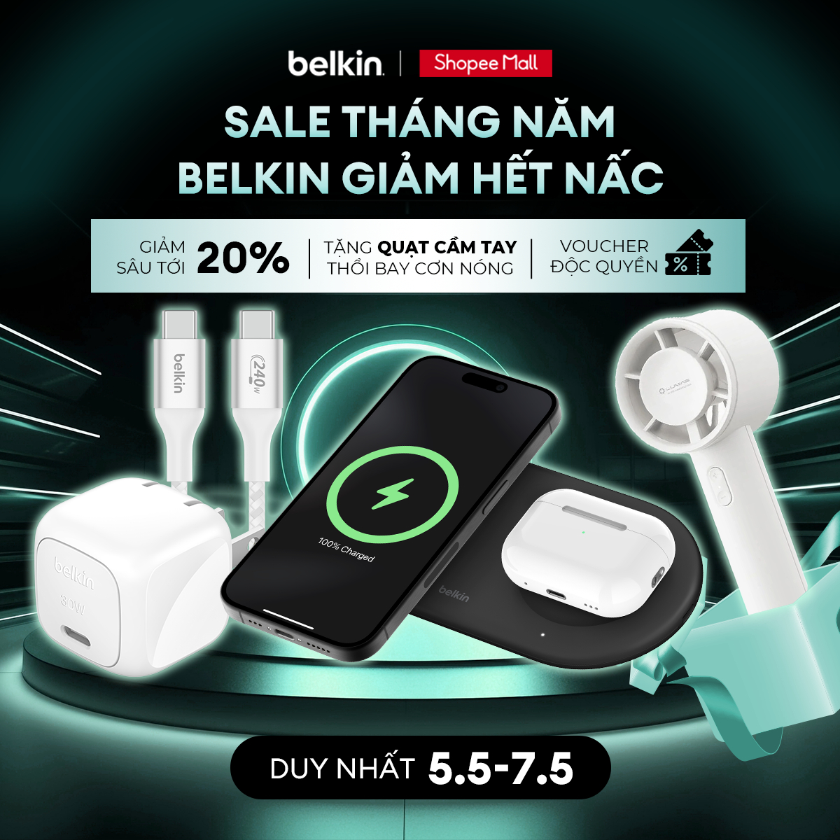 BELKIN OFFICIAL STORE - Shopee Mall Online | Shopee Việt Nam