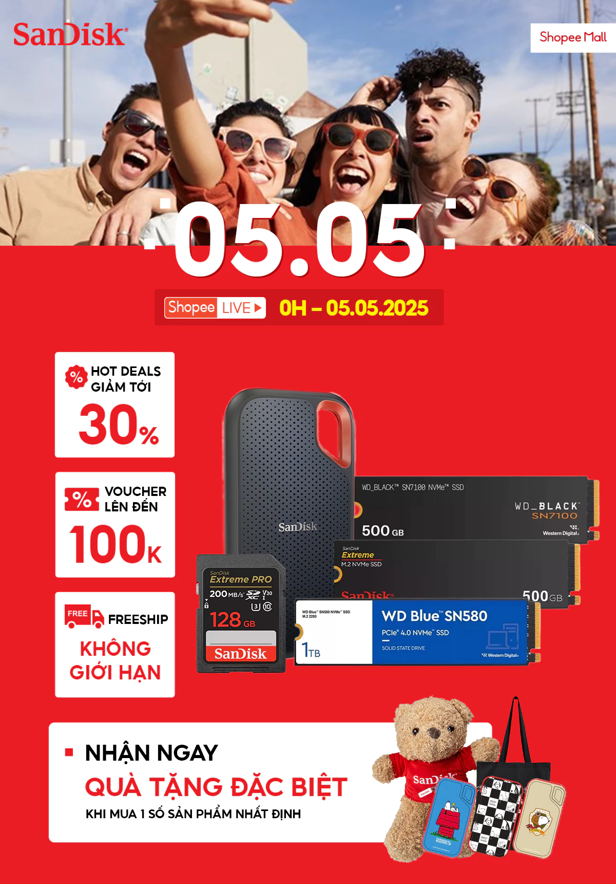 SanDisk Official Store - Shopee Mall Online | Shopee Việt Nam