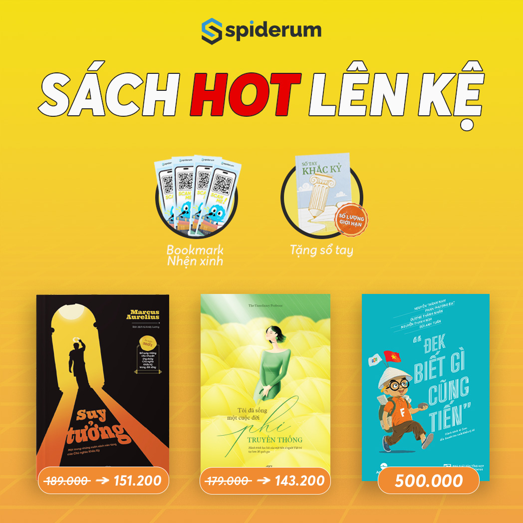 Nhà sách Spiderum - Shopee Mall Online | Shopee Việt Nam
