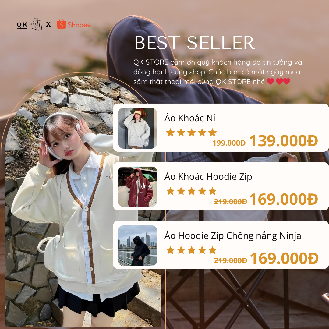 QK Store - Thời trang Unisex, Cửa hàng trực tuyến | Shopee Việt Nam
