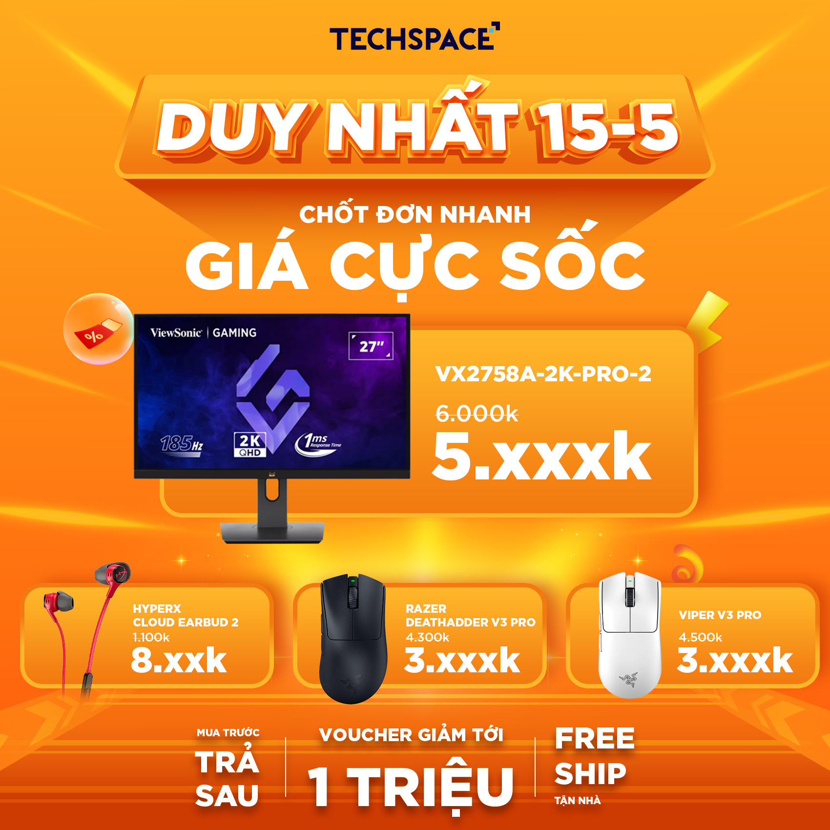TechSpace Việt Nam, Cửa hàng trực tuyến | Shopee Việt Nam