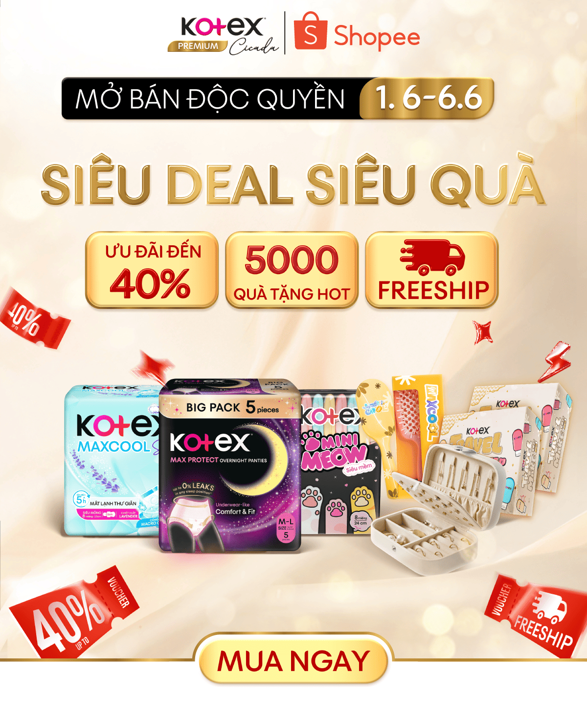 Kotex Vietnam Official - Shopee Mall Online | Shopee Việt Nam