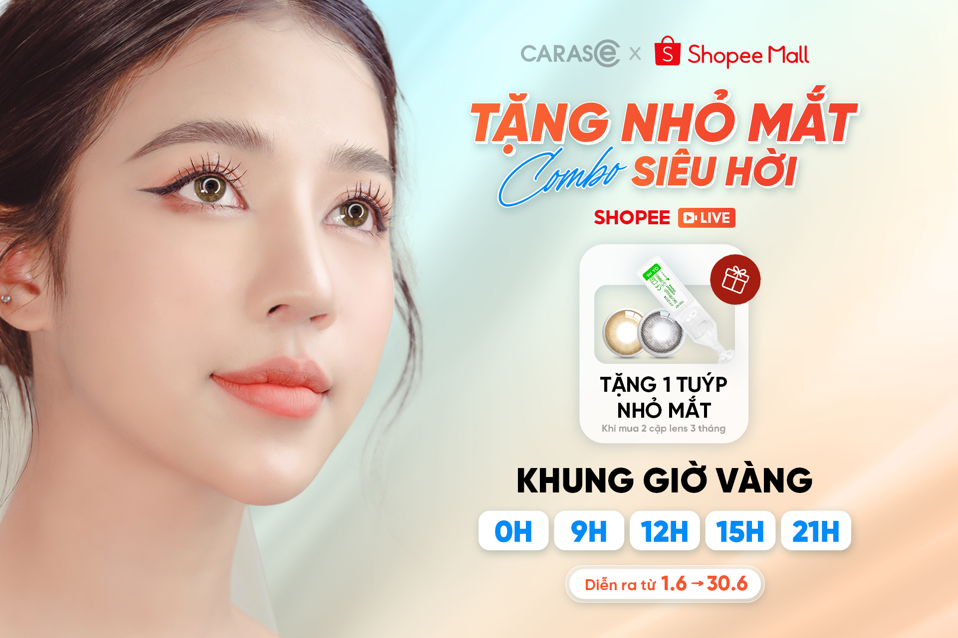 CARASE - Kính Áp Tròng - Shopee Mall Online | Shopee Việt Nam