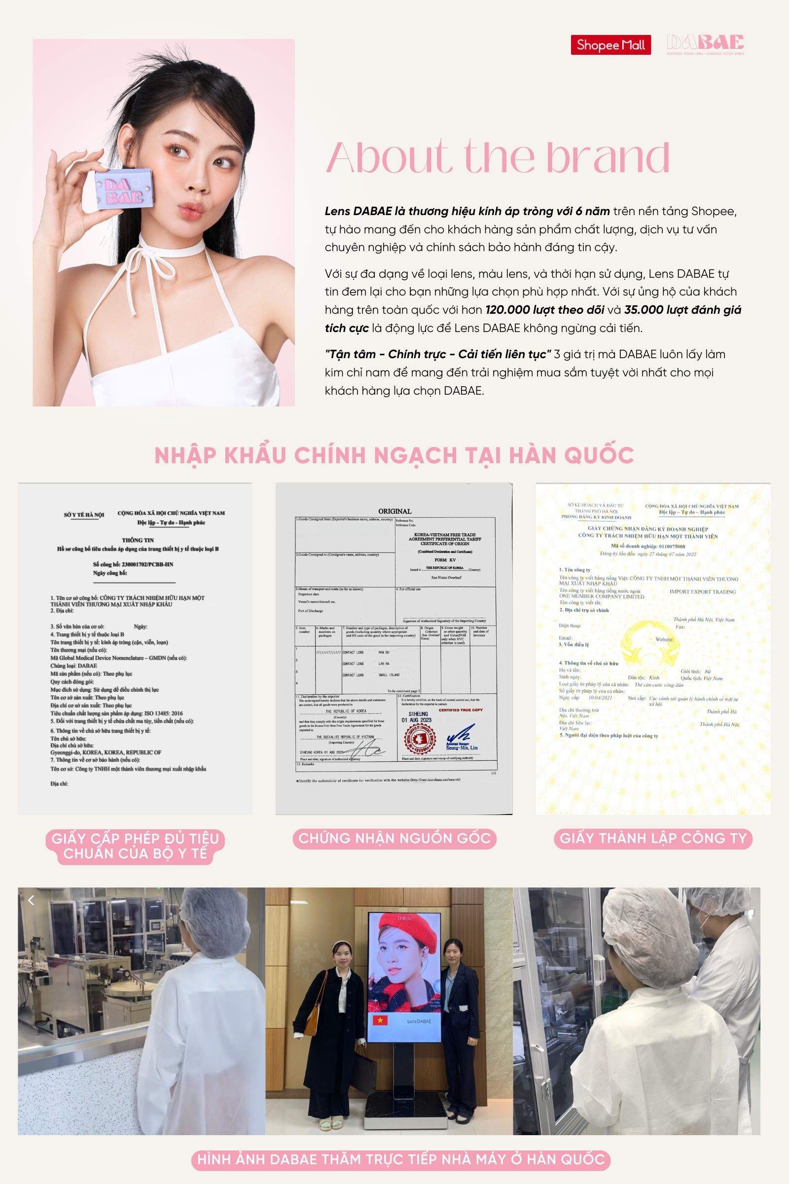 LENS DABAE - Shopee Mall Online | Shopee Việt Nam