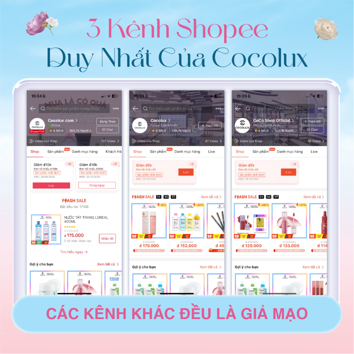 Cocolux, Cửa hàng trực tuyến | Shopee Việt Nam