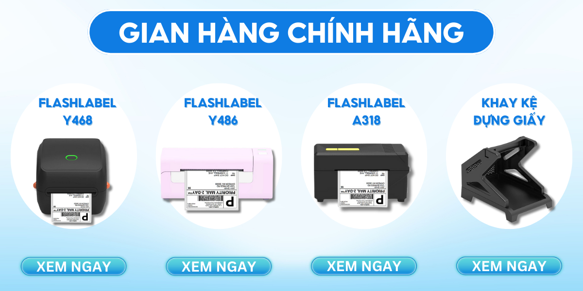 Máy in đơn hàng Flash Label, Cửa hàng trực tuyến | Shopee Việt Nam