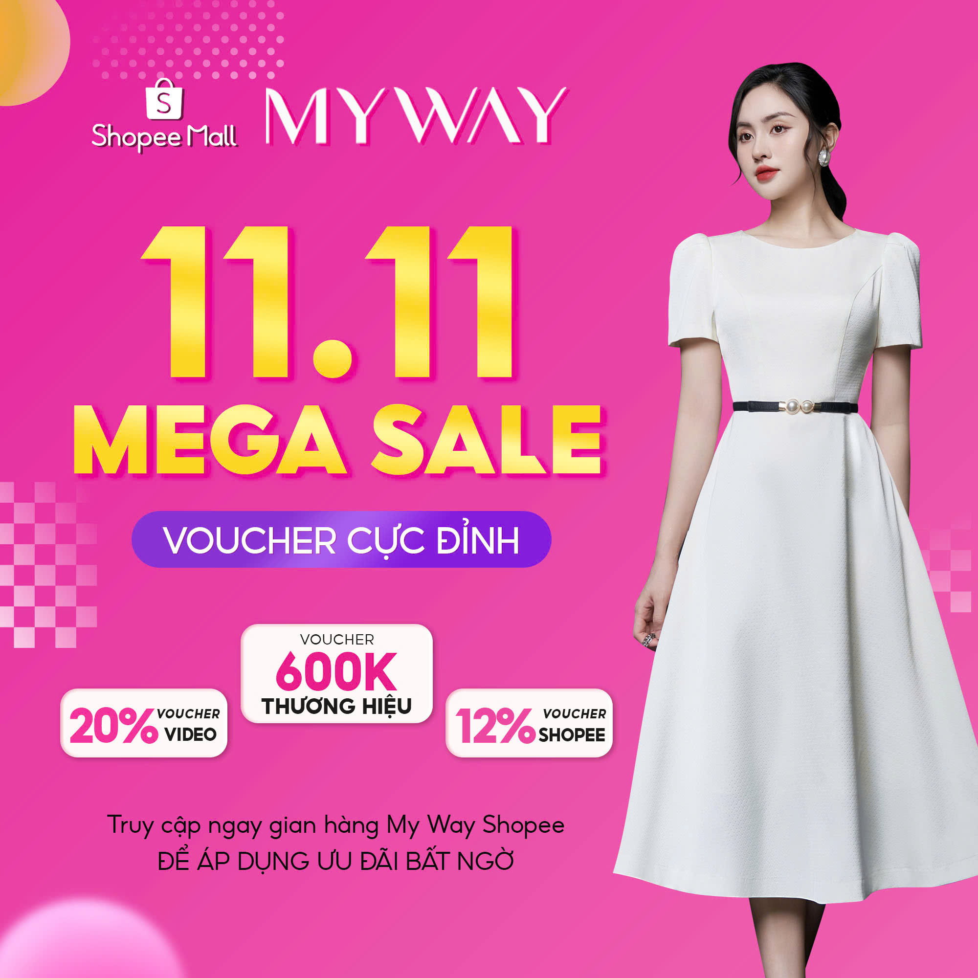 MY WAY FASHION CHÍNH HÃNG - Shopee Mall Online | Shopee Việt Nam