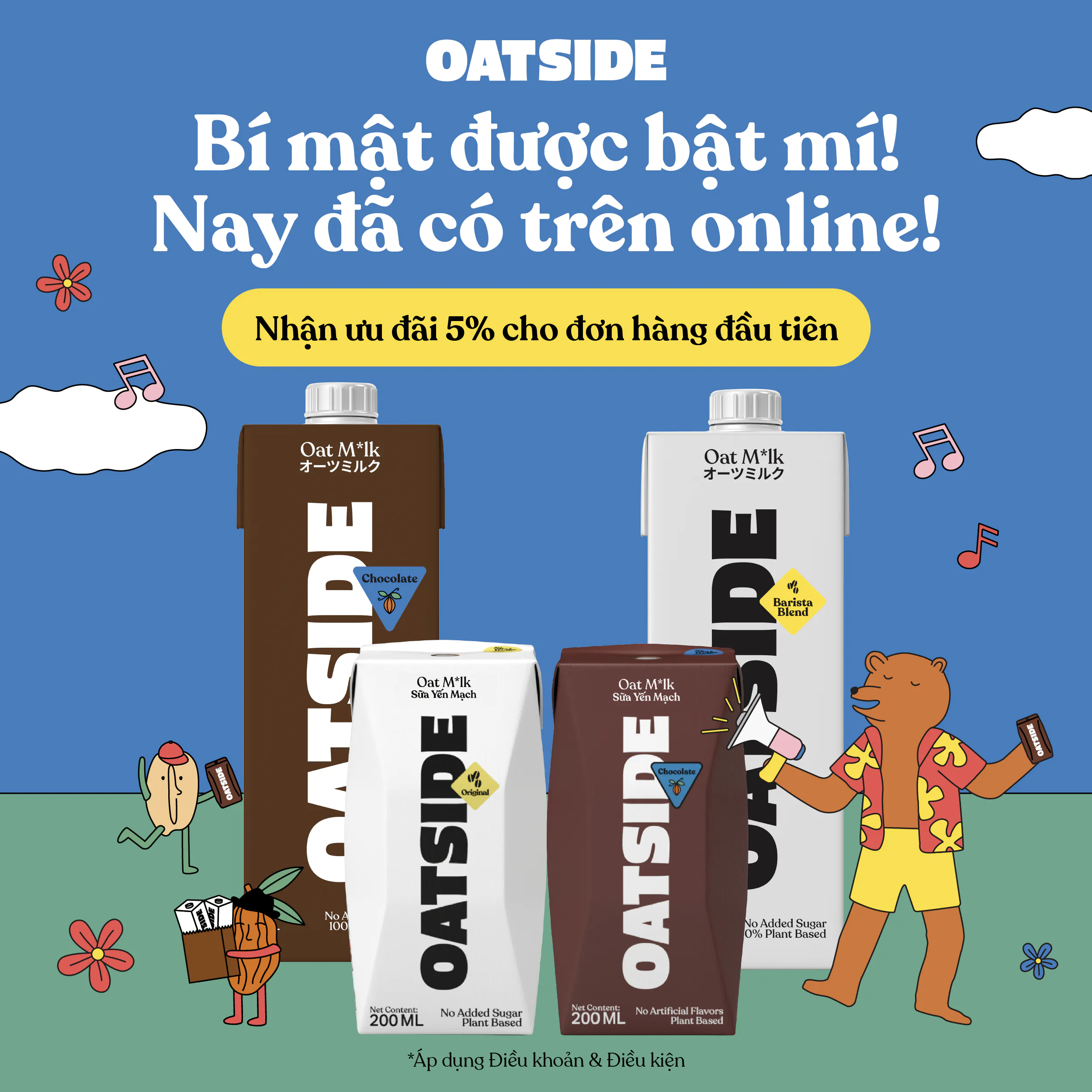 OATSIDE Việt Nam - Shopee Mall Online | Shopee Việt Nam