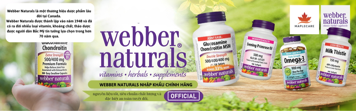 Webber Naturals Chính Hãng - Shopee Mall Online | Shopee Việt Nam