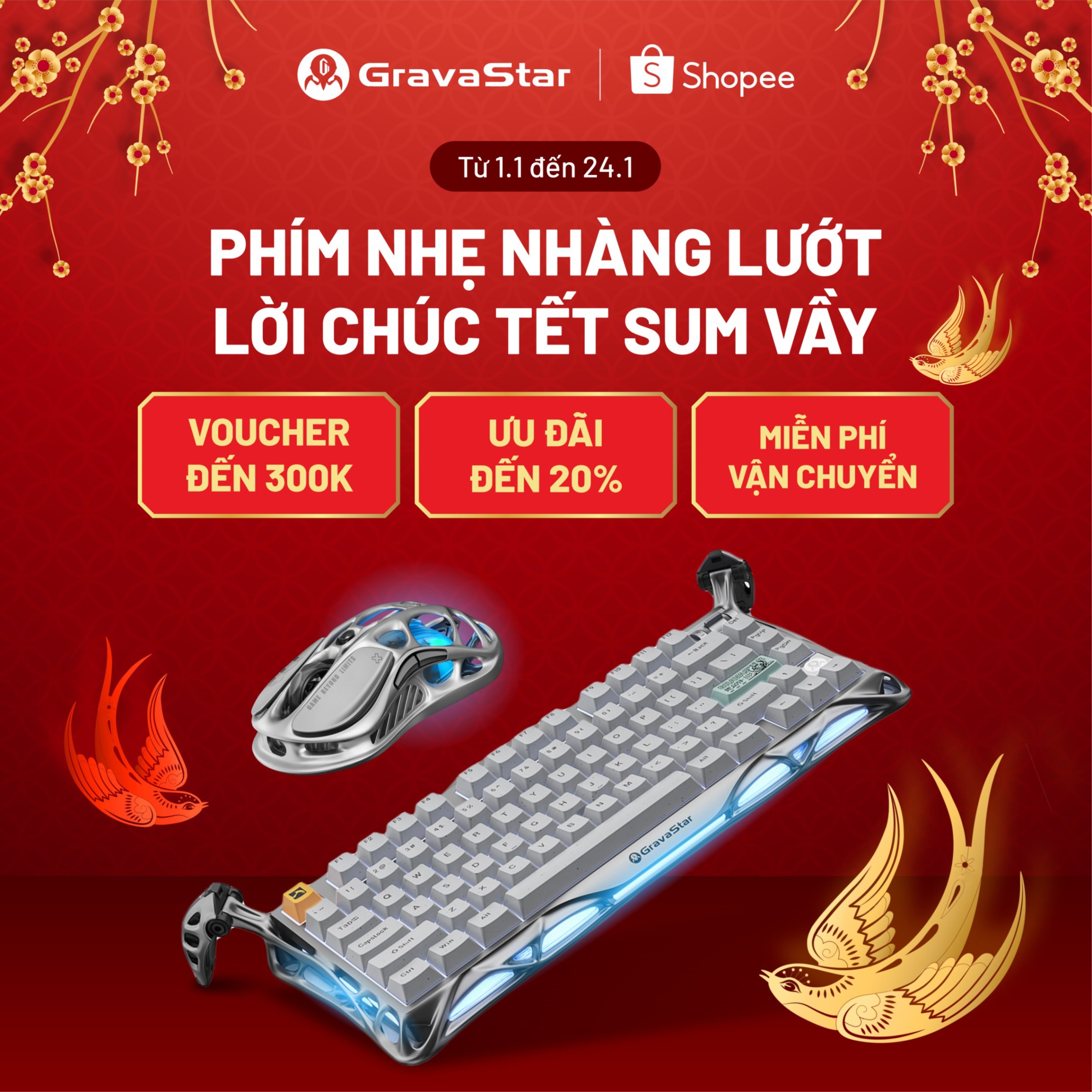 GravaStar Vietnam Store, Cửa hàng trực tuyến | Shopee Việt Nam